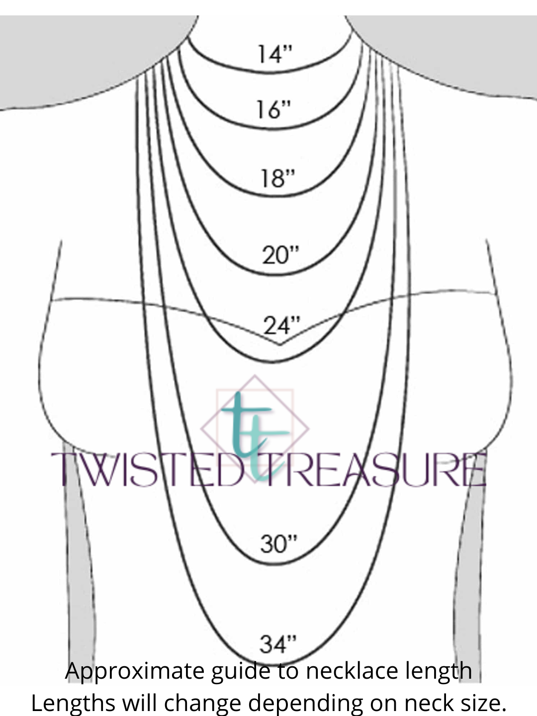 Chains & Add Ons – Twisted Treasure Jewellery